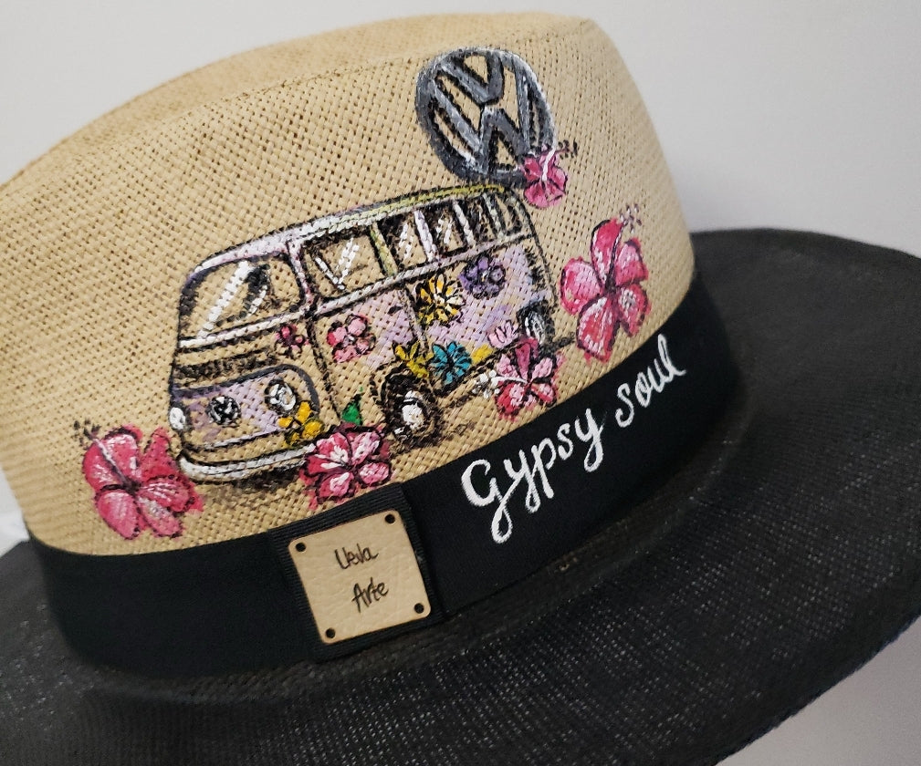 VW bus gypsy girl – Lleva Arte